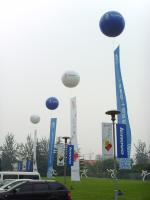 China Waterproof Inflatable Planet Balloons With Sticks For Party Event Decorations for sale