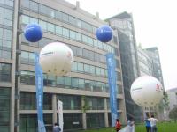 China Waterproof Inflatable Planet Balloons With Sticks For Party Event Decorations for sale