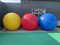 China Custom Logo Inflatable Advertising Balloons Size 2m PVC Advertising Balloon for sale