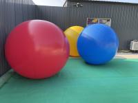 China Custom Logo Inflatable Advertising Balloons Size 2m PVC Advertising Balloon for sale