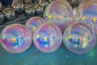 China Festival Giant Inflatable Mirror Ball Commercial Decorative PVC for sale