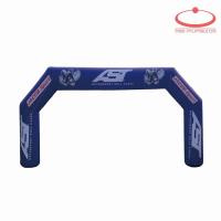 China Colorful advertising inflatable full printing color arch inflatable entrance arch for event 6*3m size for sale
