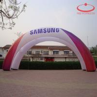 China Colorful advertising inflatable full printing color arch inflatable entrance arch for event 6*3m size for sale