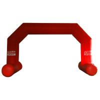 China Promotion UV Printing Logo Printed Oxford Custom Inflatable Arch Giant Inflatable Arches with LED light for sale