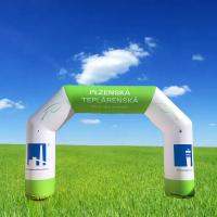 China Running Events Finish Arch Inflatable Customized Thermal Dye Sublimation Inflatable Finish Arch for sale