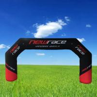 China Running Events Finish Arch Inflatable Customized Thermal Dye Sublimation Inflatable Finish Arch for sale