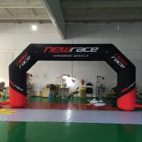 China Outdoor inflatable Advertising start finish line logo printing Inflatable Arch For Sale for sale