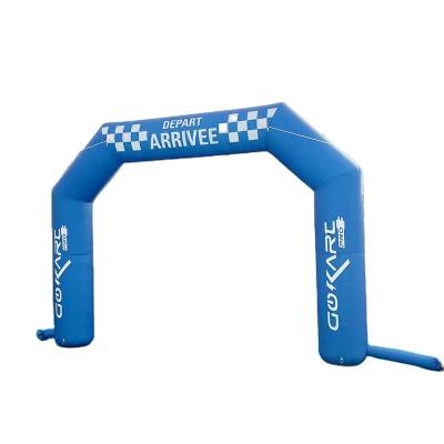 China Wholesale Custom Size Personalized waterproof Oxford Inflatable Finish Line Arch Inflatable Arch for sale