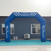 China Wholesale Custom Size Personalized waterproof Oxford Inflatable Finish Line Arch Inflatable Arch for sale