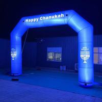China Advertising Sports Event UV Printing Custom Logo Air Arches for sale
