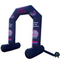 China Customized Inflatable Arch Gate Inflatable Start and Finish Line Advertising Inflatable Sport Arch Gate for Sale for sale