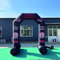 China Customized Inflatable Arch Gate Inflatable Start and Finish Line Advertising Inflatable Sport Arch Gate for Sale for sale