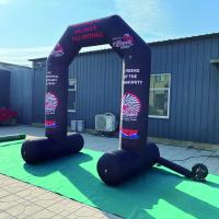 China Customized Inflatable Arch Gate Inflatable Start and Finish Line Advertising Inflatable Sport Arch Gate for Sale for sale