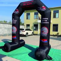 China Customized Inflatable Arch Gate Inflatable Start and Finish Line Advertising Inflatable Sport Arch Gate for Sale for sale