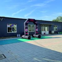 China Customized Inflatable Arch Gate Inflatable Start and Finish Line Advertising Inflatable Sport Arch Gate for Sale for sale