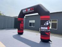 China Customized inflatable start and finish line arches/inflatable sport arch gate for sale direct factory price for sale