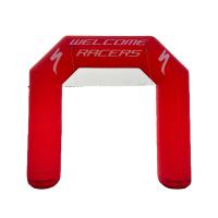 China custom outdoor inflatable entrance start finish line arch for advertising event arch with led for sale