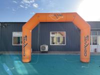 China Gate Race Display Sport Air Arch Recycle Custom Printed Logo Arch For Events Promotional Advertising Inflatable for sale