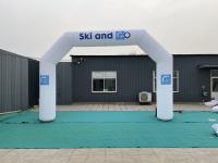 China Gate Race Display Sport Air Arch Recycle Custom Printed Logo Arch For Events Promotional Advertising Inflatable for sale