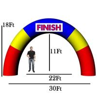 China High Quality Cheap Price Inflatable Wedding Arch Outdoor Inflatable Arch Inflatable Arch for Outdoor Sports Event for sale