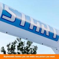 China Factory Wholesale Customized Logo Brand Five Sides Inflatable Arch Cheap Rainbow Inflatable Arch for Events for sale