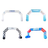 China Outdoor Decorative Inflatable Archway Including Air Blower Advertising Inflatable Goal Arch for Event for sale