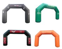 China Full digital printing custom 8X4M inflatable archway for sport events start or finished line inflatable arch for sale
