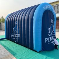 China Full digital printing Inflatable giant Tunnel custom outdoor Inflatable channel inflatable advertising for sport events for sale