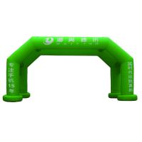 China custom inflatable red bull halloween christmas clown welcome led rainbow castle pumpkin start finish line racing events arch for sale