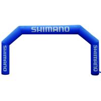 China 10m simple halloween advertising inflatables marathon race inflatable rainbow event entrance maze arches for sale