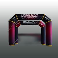 China Outdoor Custom Full Printing Start Finish Line Inflatable Arch for Advertising for sale
