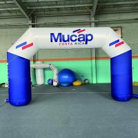 China Custom Logo Professional Export Manufacturer Advertising Running Events Printing Arch Gate Inflatable Race Arch for sale
