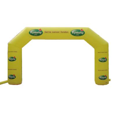 China Custom Logo Big Race Wedding Inflatable Finish Line Arch Party for Outdoor Event for sale