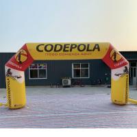 China Custom Printing Logo Giant Outdoor Inflatable Sports Arch Race Arch for Competition Amusement for sale