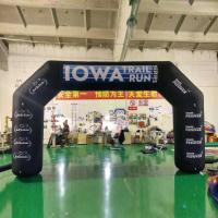 China Custom Printing Logo Giant Outdoor Inflatable Sports Arch Race Arch for Competition Amusement for sale