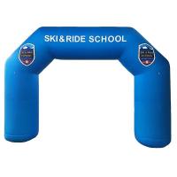 China Customized Advertising Cartoon Theme Inflatable Welcomed Entrance Arch for Party Event for sale