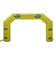 China Outdoor Event Custom Print Start and Finish Line Arches Advertising Sport Inflatable Arch with Logo for sale