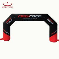 China Custom Archway Outdoor Advertising Inflatable Led Arch Inflatable Entrance Race Arch for sale