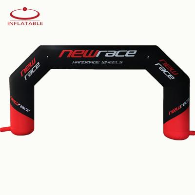 China Custom Archway Outdoor Advertising Inflatable Led Arch Inflatable Entrance Race Arch for sale