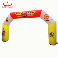 China Custom Archway Outdoor Advertising Inflatable Led Arch Inflatable Entrance Race Arch for sale