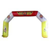 China China original factory cheap price outdoor advertising christmas event LED light inflatable entrance arch door for decoration for sale
