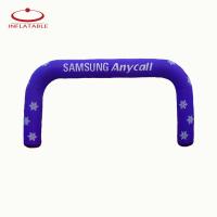 China color logo digital printing inflatable arch/gate archway for event running sports start finished line inflatable race arch for sale