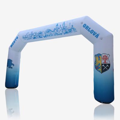 China Outdoor Entrance Arch Inflatable Race Start Finish Line Inflatable Arch for Advertising Event for sale