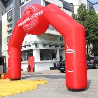 China Outdoor Entrance Arch Inflatable Race Start Finish Line Inflatable Arch for Advertising Event for sale