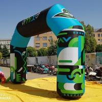 China Outdoor Entrance Arch Inflatable Race Start Finish Line Inflatable Arch for Advertising Event for sale