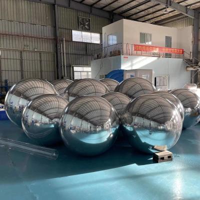 China Custom 1.5 m 2 m advertising mirror balloon mirror ball for sale