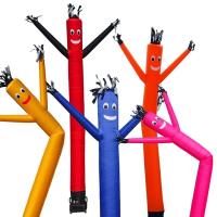 China Outdoor OEM Logo Advertising PVC Inflatable Tube Man Oxford Inflatable Sky Air Dancers for sale