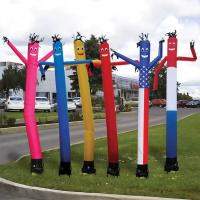 China Outdoor OEM Logo Advertising PVC Inflatable Tube Man Oxford Inflatable Sky Air Dancers for sale