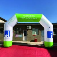 China Outdoor Decorative Inflatable Archway Including Air Blower Advertising Inflatable Goal Arch for Event for sale