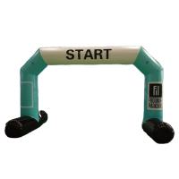 China Outdoor Decorative Inflatable Archway Including Air Blower Advertising Inflatable Goal Arch for Event for sale